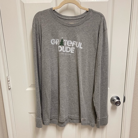 Life Is Good | Shirts | Life Is Good Grateful Dude Crusher Tee | Poshmark